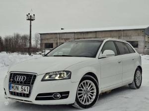 White Audi A3 2009 in Silute, with an engine capacity of 1.97 L and mileage of 299 thousand km for 3500 €, photo 10 on AUTOMOTO.COM.LV