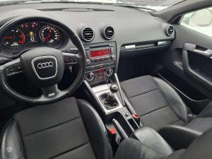 White Audi A3 2009 in Silute, with an engine capacity of 1.97 L and mileage of 299 thousand km for 3500 €, photo 20 on AUTOMOTO.COM.LV