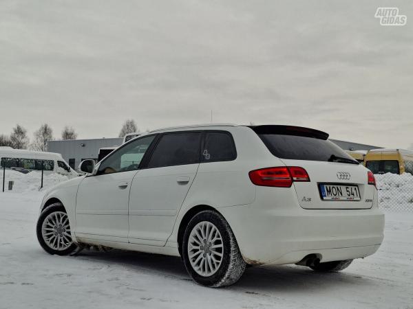 White Audi A3 2009 in Silute, with an engine capacity of 2.00 L and mileage of 299 thousand km for 3500 €, photo 5 on AUTOMOTO.COM.LV