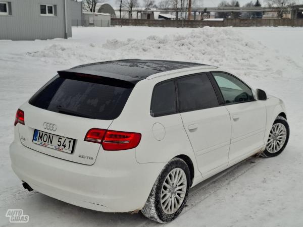 White Audi A3 2009 in Silute, with an engine capacity of 2.00 L and mileage of 299 thousand km for 3500 €, photo 9 on AUTOMOTO.COM.LV