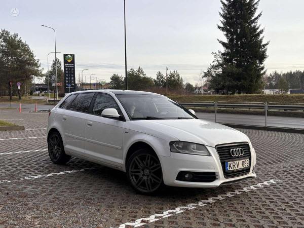 Balts Audi A3 2009 Viļņa, ar dzinēja tilpumu 1.98 L un nobraukumu 277 tūkst. km par 4300 €, foto 8 vietnē AUTOMOTO.COM.LV