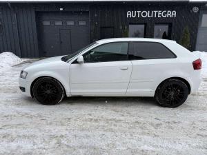 White Audi A3 2009 in Taurage, with an engine capacity of 1.90 L and mileage of 319 thousand km for 2900 €, photo 4 on AUTOMOTO.COM.LV