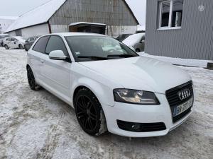 White Audi A3 2009 in Taurage, with an engine capacity of 1.90 L and mileage of 319 thousand km for 2900 €, photo 9 on AUTOMOTO.COM.LV