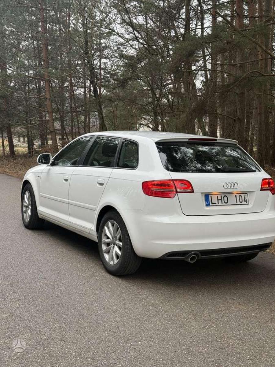 White Audi A3 2009 in Kaunas, with an engine capacity of 1.60 L and mileage of 300 thousand km for 2850 €, photo 6 on AUTOMOTO.COM.LV