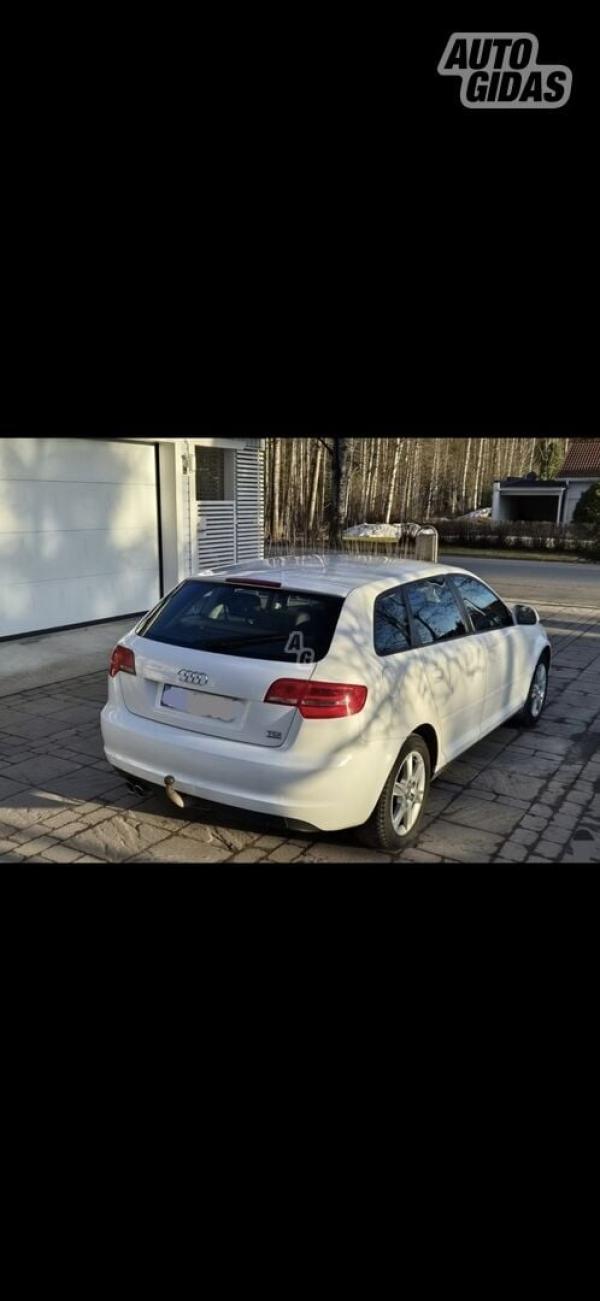 White Audi A3 2009 in Kaunas, with an engine capacity of 2.00 L and mileage of 380 thousand km for 3750 €, photo 3 on AUTOMOTO.COM.LV