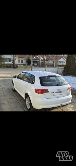 White Audi A3 2009 in Kaunas, with an engine capacity of 2.00 L and mileage of 380 thousand km for 3750 €, photo 5 on AUTOMOTO.COM.LV