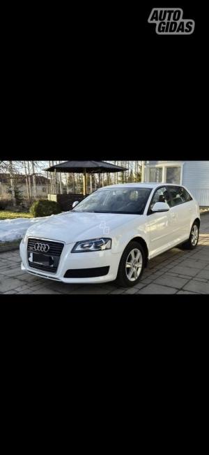 White Audi A3 2009 in Kaunas, with an engine capacity of 2.00 L and mileage of 380 thousand km for 3750 €, photo 7 on AUTOMOTO.COM.LV