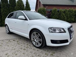 Balts Audi A3 2009 Kretinga, ar dzinēja tilpumu 1.98 L un nobraukumu 235 tūkst. km par 6495 €, foto  vietnē AUTOMOTO.COM.LV