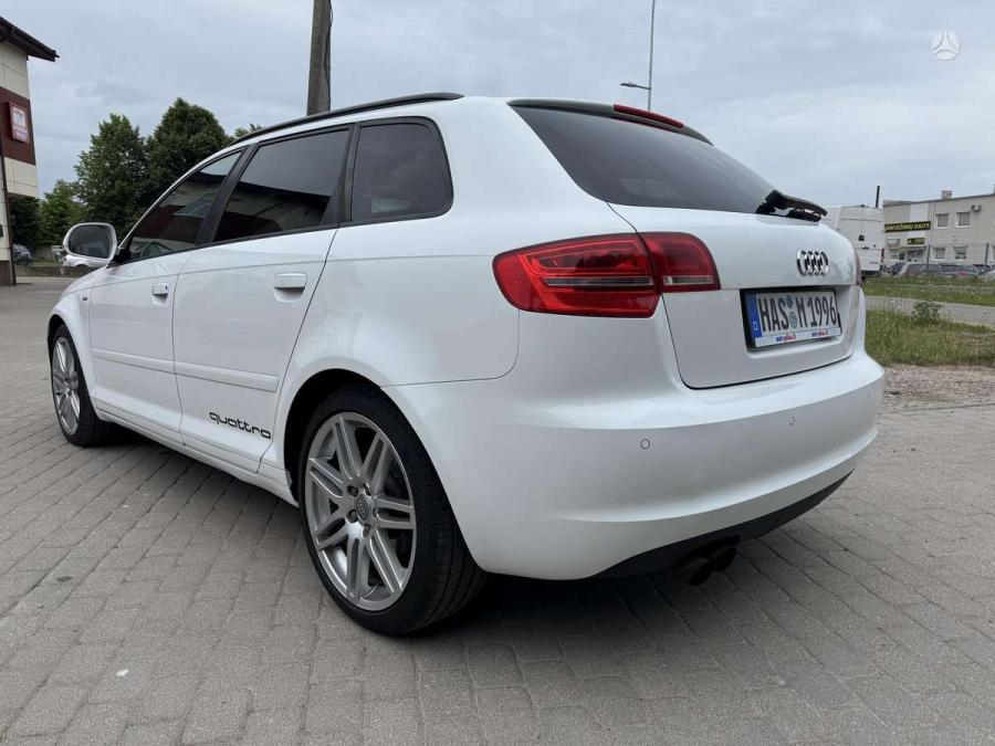 Balts Audi A3 2009 Kretinga, ar dzinēja tilpumu 1.98 L un nobraukumu 235 tūkst. km par 6495 €, foto 8 vietnē AUTOMOTO.COM.LV