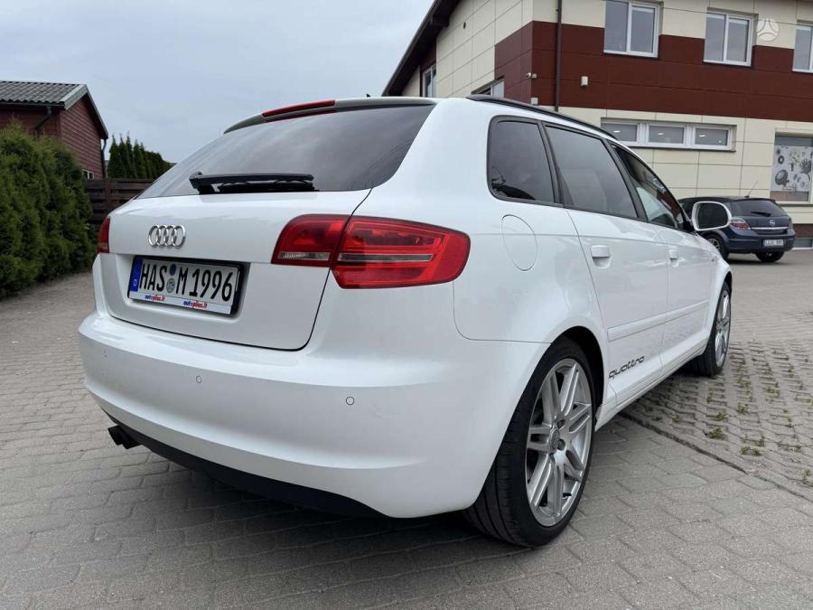 Balts Audi A3 2009 Kretinga, ar dzinēja tilpumu 1.98 L un nobraukumu 235 tūkst. km par 6495 €, foto 10 vietnē AUTOMOTO.COM.LV