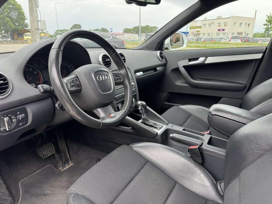 Balts Audi A3 2009 Kretinga, ar dzinēja tilpumu 1.98 L un nobraukumu 235 tūkst. km par 6495 €, foto 14 vietnē AUTOMOTO.COM.LV