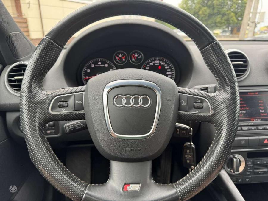 Balts Audi A3 2009 Kretinga, ar dzinēja tilpumu 1.98 L un nobraukumu 235 tūkst. km par 6495 €, foto 18 vietnē AUTOMOTO.COM.LV