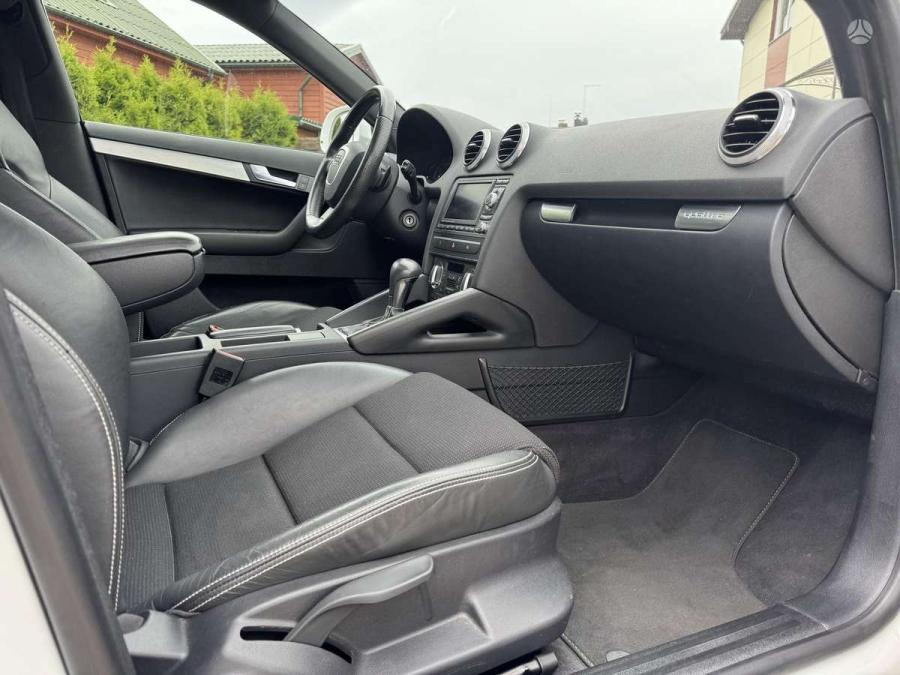 Balts Audi A3 2009 Kretinga, ar dzinēja tilpumu 1.98 L un nobraukumu 235 tūkst. km par 6495 €, foto 26 vietnē AUTOMOTO.COM.LV
