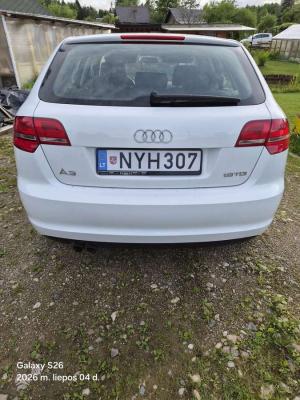 Balts Audi A3 2009 Visaginas, ar dzinēja tilpumu 1.90 L un nobraukumu 260 tūkst. km par 3750 €, foto  vietnē AUTOMOTO.COM.LV