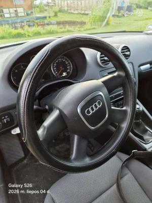 White Audi A3 2009 in Visaginas, with an engine capacity of 1.90 L and mileage of 260 thousand km for 3750 €, photo 7 on AUTOMOTO.COM.LV