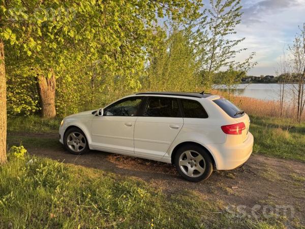 Balts Audi A3 2009 Daugavpils, ar dzinēja tilpumu 2.00 L un nobraukumu 425 tūkst. km par 3550 €, foto 3 vietnē AUTOMOTO.COM.LV