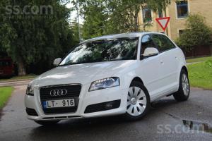 Белый Ауди А3 2009 в Рига, объемом двигателя 1.40 л и пробегом 229 тыс. км за 4990 €, фото 4 на AUTOMOTO.COM.LV