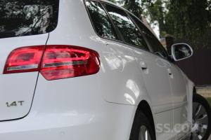 Белый Ауди А3 2009 в Рига, объемом двигателя 1.40 л и пробегом 229 тыс. км за 4990 €, фото 11 на AUTOMOTO.COM.LV