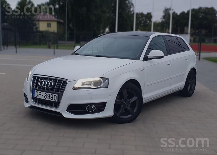 Белый Ауди А3 2009 в Елгава, объемом двигателя 2.00 л и пробегом 330 тыс. км за 5650 €, фото 1 на AUTOMOTO.COM.LV