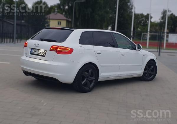 Белый Ауди А3 2009 в Елгава, объемом двигателя 2.00 л и пробегом 330 тыс. км за 5650 €, фото 4 на AUTOMOTO.COM.LV