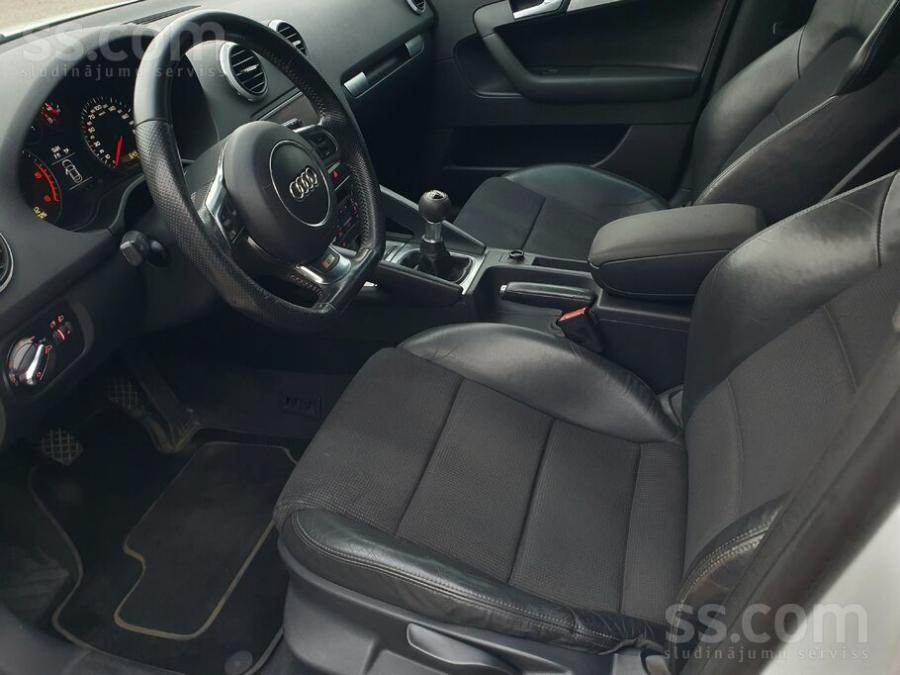 Белый Ауди А3 2009 в Елгава, объемом двигателя 2.00 л и пробегом 330 тыс. км за 5650 €, фото 13 на AUTOMOTO.COM.LV