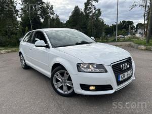Белый Ауди А3 2009 в Рига, объемом двигателя 1.60 л и пробегом 355 тыс. км за 2750 €, фото  на AUTOMOTO.COM.LV