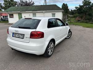 White Audi A3 2009 in Riga, with an engine capacity of 1.60 L and mileage of 355 thousand km for 2750 €, photo 4 on AUTOMOTO.COM.LV