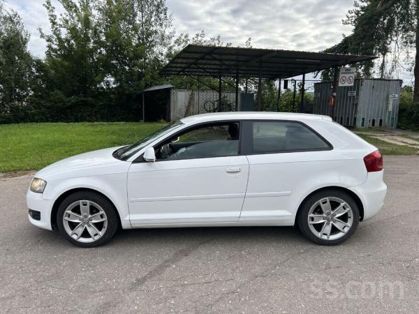 Balts Audi A3 2009 Rīga, ar dzinēja tilpumu 1.60 L un nobraukumu 355 tūkst. km par 2750 €, foto 4 vietnē AUTOMOTO.COM.LV