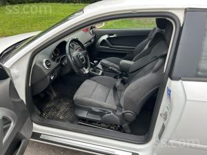 White Audi A3 2009 in Riga, with an engine capacity of 1.60 L and mileage of 355 thousand km for 2750 €, photo 8 on AUTOMOTO.COM.LV