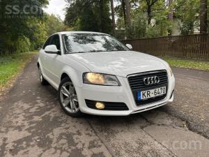 Белый Ауди А3 2009 в Рига, объемом двигателя 1.60 л и пробегом 359 тыс. км за 2950 €, фото 1 на AUTOMOTO.COM.LV