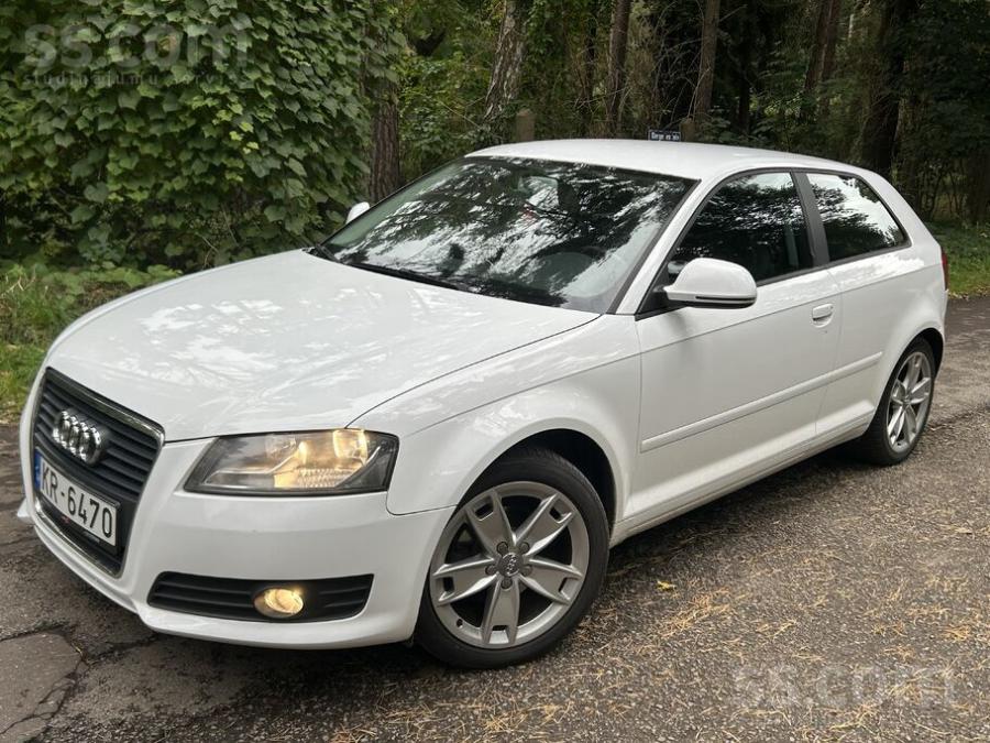 Белый Ауди А3 2009 в Рига, объемом двигателя 1.60 л и пробегом 359 тыс. км за 2950 €, фото 5 на AUTOMOTO.COM.LV