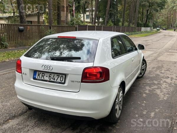 Белый Ауди А3 2009 в Рига, объемом двигателя 1.60 л и пробегом 359 тыс. км за 2950 €, фото 8 на AUTOMOTO.COM.LV