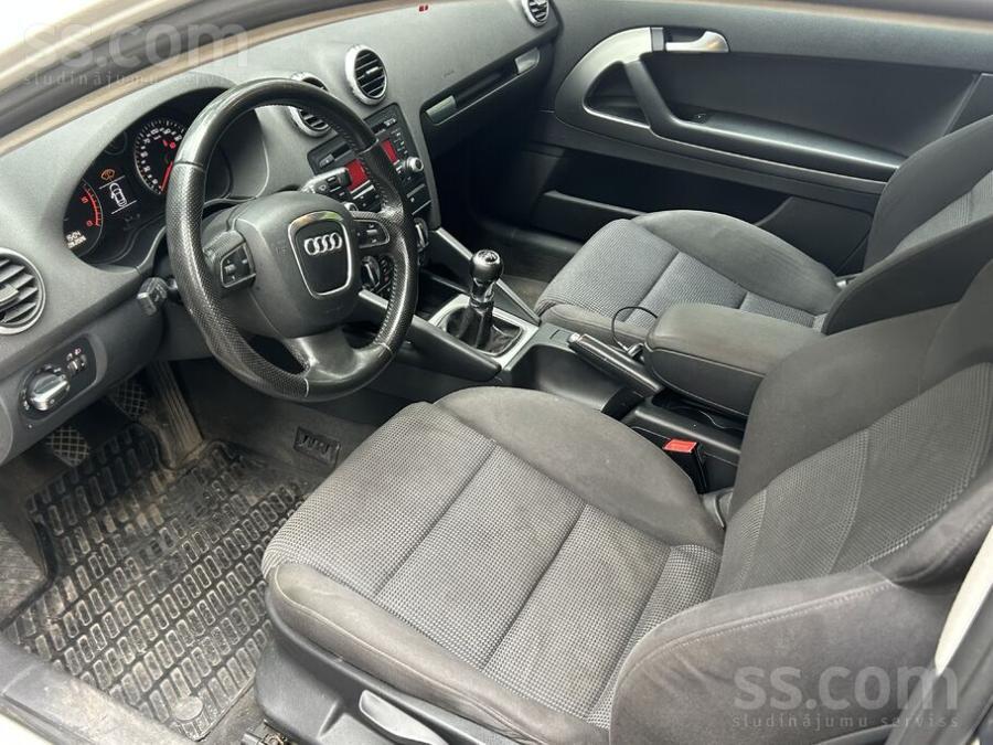 Белый Ауди А3 2009 в Рига, объемом двигателя 1.60 л и пробегом 359 тыс. км за 2950 €, фото 13 на AUTOMOTO.COM.LV