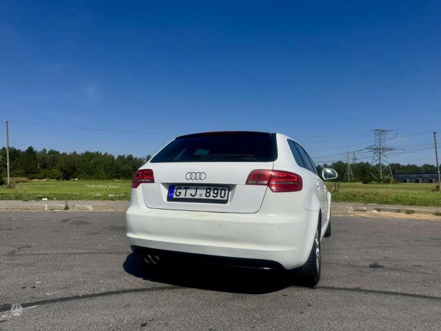 Белый Ауди А3 2009 в Паневежис, объемом двигателя 1.90 л и пробегом 452 тыс. км за 3999 €, фото 8 на AUTOMOTO.COM.LV