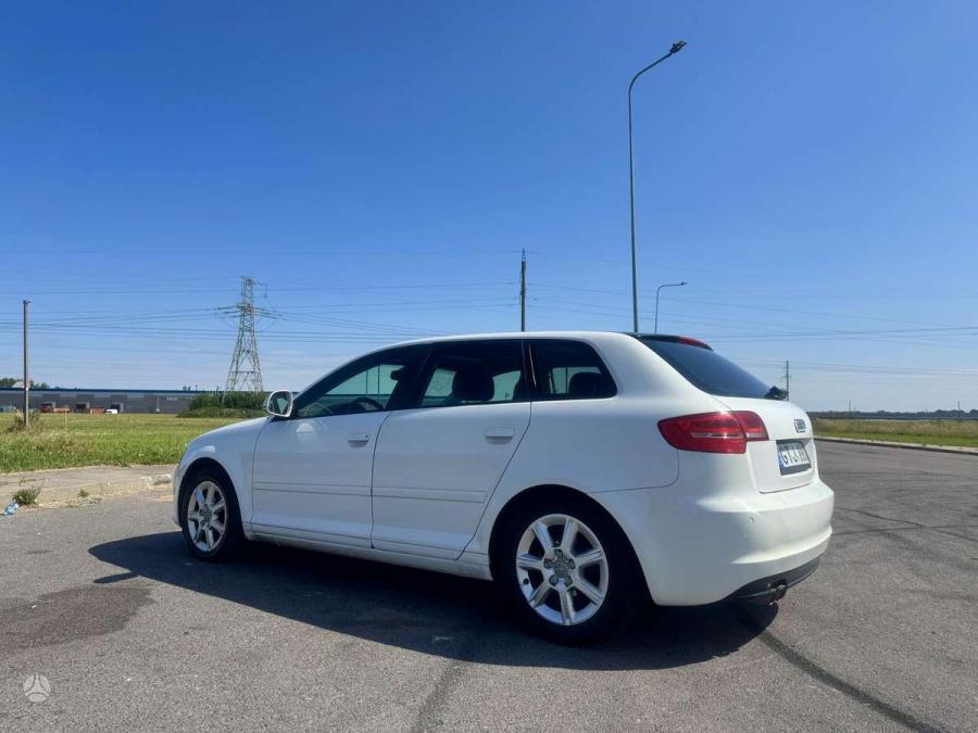 Белый Ауди А3 2009 в Паневежис, объемом двигателя 1.90 л и пробегом 452 тыс. км за 3999 €, фото 10 на AUTOMOTO.COM.LV