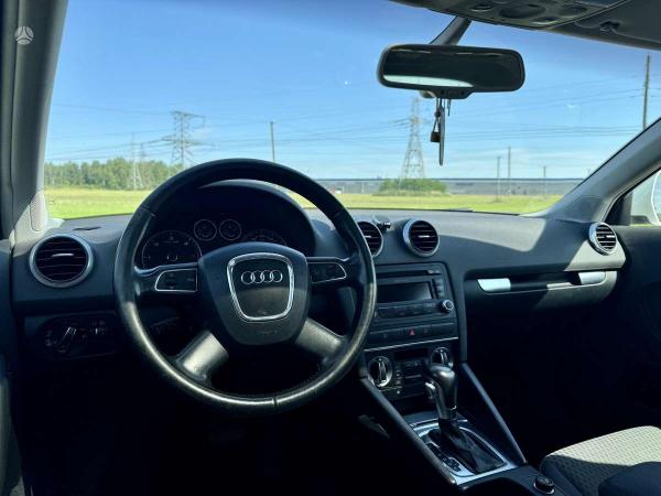 White Audi A3 2009 in Panevezys, with an engine capacity of 1.90 L and mileage of 452 thousand km for 3999 €, photo 10 on AUTOMOTO.COM.LV