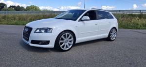 White Audi A3 2009 in Marijampole, with an engine capacity of 1.39 L and mileage of 252 thousand km for 5100 €, photo  on AUTOMOTO.COM.LV