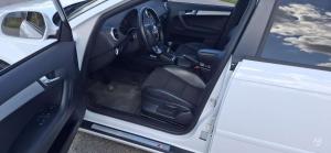 White Audi A3 2009 in Marijampole, with an engine capacity of 1.39 L and mileage of 252 thousand km for 5100 €, photo 12 on AUTOMOTO.COM.LV