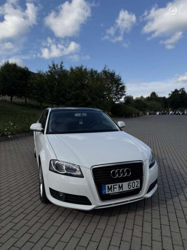 Balts Audi A3 2009 Viļņa, ar dzinēja tilpumu 1.39 L un nobraukumu 219 tūkst. km par 5500 €, foto 3 vietnē AUTOMOTO.COM.LV