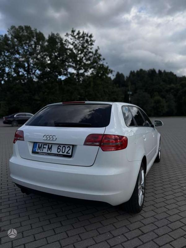 Balts Audi A3 2009 Viļņa, ar dzinēja tilpumu 1.39 L un nobraukumu 219 tūkst. km par 5500 €, foto 6 vietnē AUTOMOTO.COM.LV
