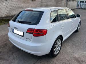 White Audi A3 2009 in Vilnius, with an engine capacity of 1.90 L and mileage of 259 thousand km for 2850 €, photo 5 on AUTOMOTO.COM.LV