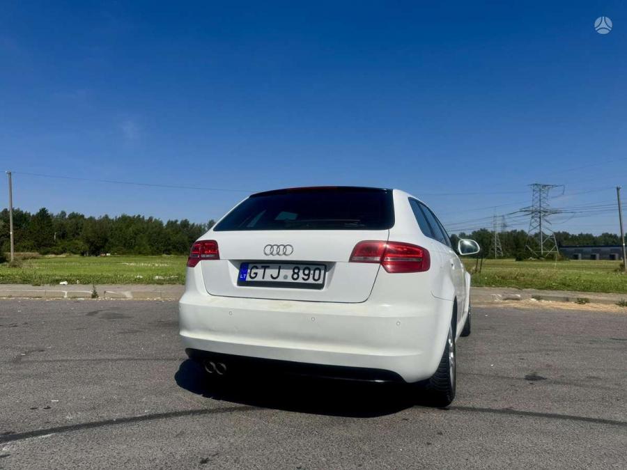 Белый Ауди А3 2009 в Паневежис, объемом двигателя 1.90 л и пробегом 452 тыс. км за 3999 €, фото 8 на AUTOMOTO.COM.LV