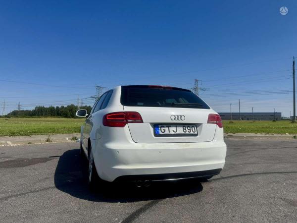 White Audi A3 2009 in Panevezys, with an engine capacity of 1.90 L and mileage of 452 thousand km for 3999 €, photo 9 on AUTOMOTO.COM.LV