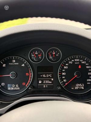 Белый Ауди А3 2009 в Утена, объемом двигателя 1.90 л и пробегом 227 тыс. км за 5700 €, фото 9 на AUTOMOTO.COM.LV