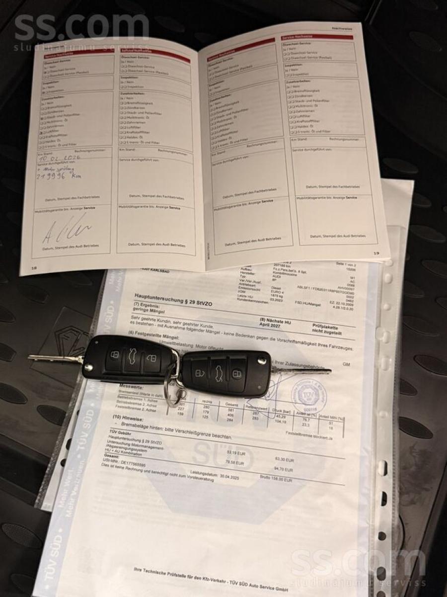 Белый Ауди А3 2009 в Лудза, объемом двигателя 1.90 л и пробегом 227 тыс. км за 5850 €, фото 42 на AUTOMOTO.COM.LV