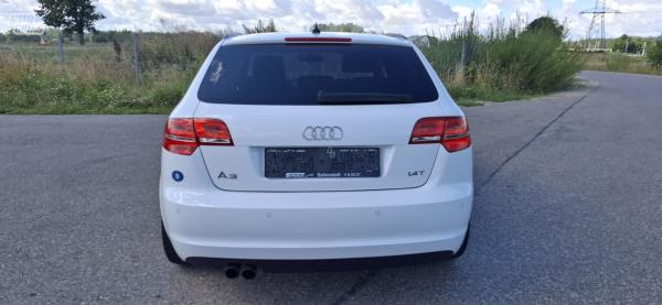 White Audi A3 2009 in Marijampole, with an engine capacity of 1.40 L and mileage of 252 thousand km for 4700 €, photo 9 on AUTOMOTO.COM.LV
