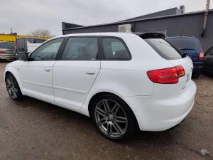 White Audi A3 2010 in Taurage, with an engine capacity of 1.97 L and mileage of 343 thousand km for 3700 €, photo 6 on AUTOMOTO.COM.LV