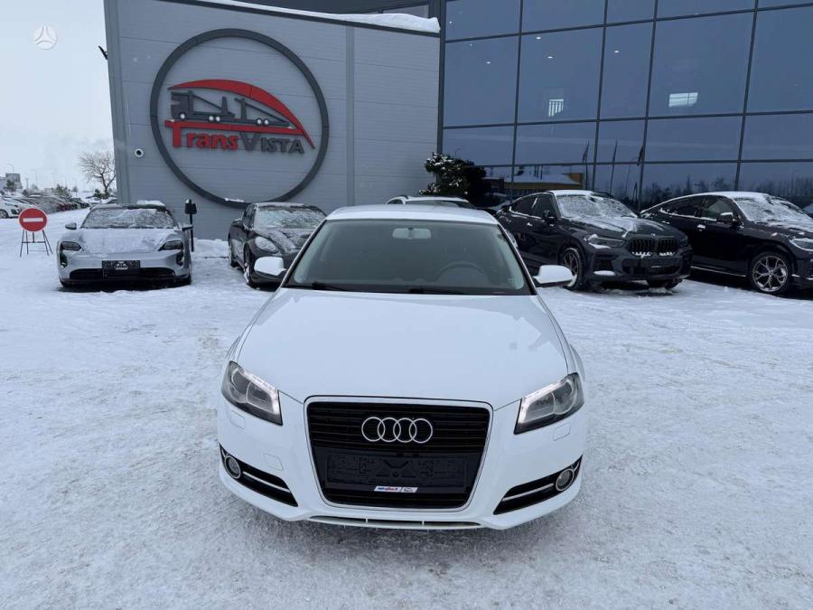 White Audi A3 2010 in Telschi, with an engine capacity of 1.20 L and mileage of 200 thousand km for 4999 €, photo 1 on AUTOMOTO.COM.LV