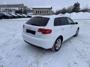 White Audi A3 2010 in Telschi, with an engine capacity of 1.20 L and mileage of 200 thousand km for 4999 €, photo 8 on AUTOMOTO.COM.LV