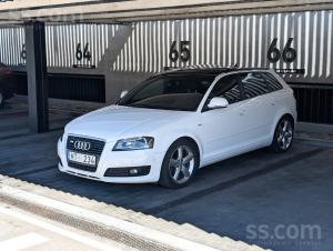 White Audi A3 2010 in Riga, with an engine capacity of 1.60 L and mileage of 275 thousand km for 7300 €, photo  on AUTOMOTO.COM.LV